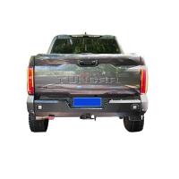 China Cold Rolled Steel Front Bumper for Toyota LC79 3-5mm Thickness Black Powder Coated for sale