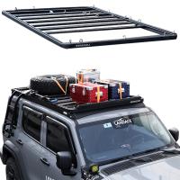 China Aluminum Roof Rack for Tank 300 2270x1300mm 200kg Capacity Black Powder Coated for sale