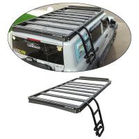 China Aluminum Roof Rack for Tank 300 2270x1300mm 200kg Capacity Black Powder Coated for sale
