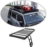China Aluminum Roof Rack for Tank 300 2270x1300mm 200kg Capacity Black Powder Coated for sale
