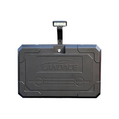 China BJ40 Tank 300 Tailgate Storage Box 700x450x317mm Aluminum Alloy 4x4 Accessories for sale