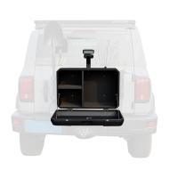 China BJ40 Tank 300 Tailgate Storage Box 700x450x317mm Aluminum Alloy 4x4 Accessories for sale