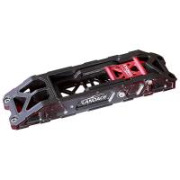 China Off Road Aluminum Alloy Foldable Side Step Pedal 330mm for Jeep Wrangler Door Hinge for sale