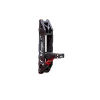 China Off Road Aluminum Alloy Foldable Side Step Pedal 330mm for Jeep Wrangler Door Hinge for sale