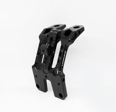 China Jeep Wrangler JL Light Mounting Brackets CNC Aluminum Alloy 235x130x100mm for sale