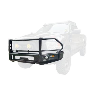 China Dodge Ram 1500 Bull Bar Front Bumper 4x4 Off Road Cold Rolled Steel 3-5mm Thickness Black Powder Coated for sale