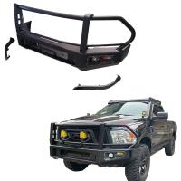 China Dodge Ram 1500 Bull Bar Front Bumper 4x4 Off Road Cold Rolled Steel 3-5mm Thickness Black Powder Coated for sale