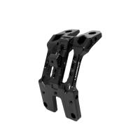 China CNC Machined Aluminum Light Mounting Brackets for Jeep Wrangler JL 2018-2022 235x130x100mm for sale