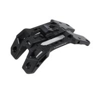 China CNC Machined Aluminum Light Mounting Brackets for Jeep Wrangler JL 235x130x100mm for sale