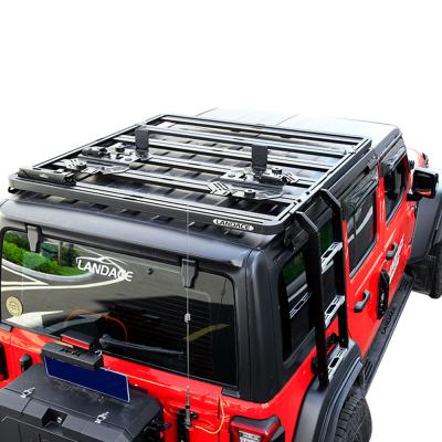 China Jeep Wrangler Rubicon Side Ladder 850mm SUS304 Steel for Offroad Roof Access for sale