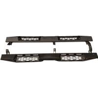 China Heavy Duty 4x4 Off Road Steel Bumper for Toyota 1500mm Powder Coated Front Rear for sale