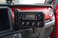 China Jeep Wrangler JL Radio Station Bracket Switch Panel 198.5x201x78mm Aluminum Alloy for sale