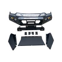 China ISUZU Dmax 2021 Front Steel Bumper Guard Bull Bar 3-5mm Thick Black Powder Coated for sale