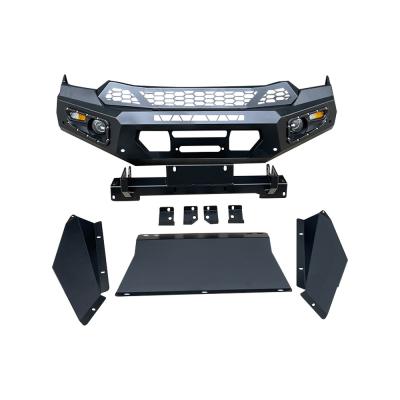 China ISUZU Dmax 2021 Front Steel Bumper Guard Bull Bar 3-5mm Thick Black Powder Coated for sale