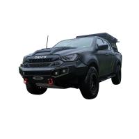 China ISUZU Dmax 2021 Front Steel Bumper Guard Bull Bar 3-5mm Thick Black Powder Coated for sale