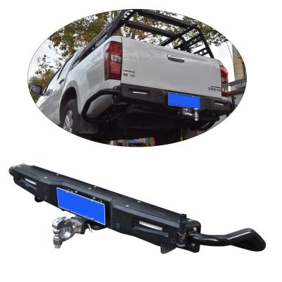 China ISUZU Dmax 2012-2016 Steel Rear Bumper Off Road 192cm Cold Rolled 3-5mm for sale