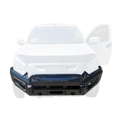 China ISUZU Dmax Front Steel Bumper Guard 2017-2019 Off Road Body Kit 3-5mm Thickness for sale