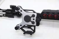 China Aluminum Alloy Center Console Phone Bracket 262mm CNC Hard Anodized Car Mount for sale