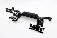 China Aluminum Alloy Center Console Bracket for Jeep Wrangler JL 4x4 GoPro Holder 210x65x38mm for sale