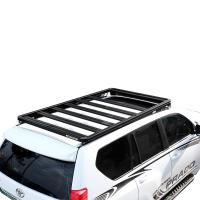 China Black Powder Coated Roof Rack for Toyota LC300 2270x1300x55mm Aluminum Alloy for sale
