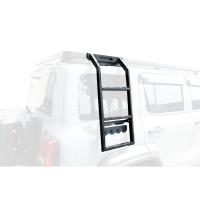 China Black Electrophoresis Powder Coated Roof Rack Side Ladder for GWM Tank 300 4x4 SUS304 10kg for sale