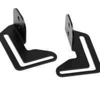China Universal UTV Light Bar Mount Aluminium Side Pillar Brackets For Spot Work Light for sale