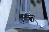 China Universal UTV Light Bar Mount Aluminium Side Pillar Brackets For Spot Work Light for sale