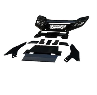 China Steel Bull Bar for Toyota Hilux 4x4 Off-Road Front Bumper 3mm Thick Powder Coated for sale