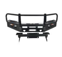China Steel Bull Bar for Toyota Hilux 4x4 Off-Road Front Bumper 3mm Thick Powder Coated for sale