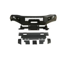 China Steel Bull Bar for Toyota Hilux 4x4 Off-Road Front Bumper 3mm Thick Powder Coated for sale