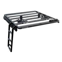 China Foldable Side Step Ladder for Jeep Wrangler JK JL 2016-2018 Aluminum Alloy 6kg for sale