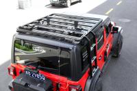 China Foldable Side Step Ladder for Jeep Wrangler JK JL 2016-2018 Aluminum Alloy 6kg for sale