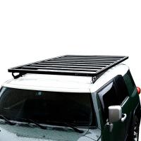 China FJ Cruiser Roof Rack Customized Aluminium Alloy Luggage Rack 1500x1200x55mm Back Bone Mounting for sale