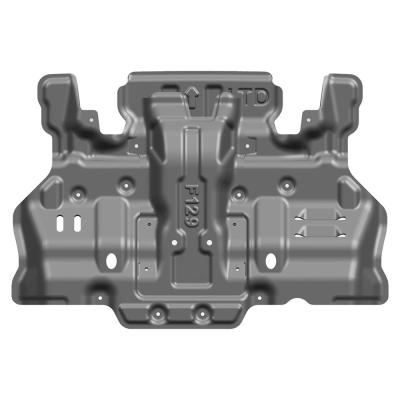 China Toyota 4Runner Radiator Skid Plate Magnesium Aluminum Alloy 35kg Off-Road Underbody Guard for sale