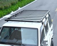 China Aluminum Alloy Roof Rack for Toyota LC76 4x4 2166x1320mm 200kg Capacity for sale