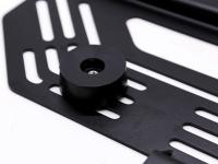 China Carbon Steel Land Cruiser Roof Rack Bracket 504x360x134mm 6kg Heavy Duty Van Roof Tray for sale