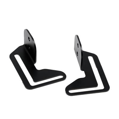 China Stainless Steel Car Roof Rack Brackets for Offroad 4x4 Light Bar Mounts 180x145x100mm for sale