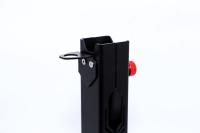 China Anodizing Finish 4x4 Aluminum Alloy Hitch Mount Flag Bracket for Universal Flagpole for sale