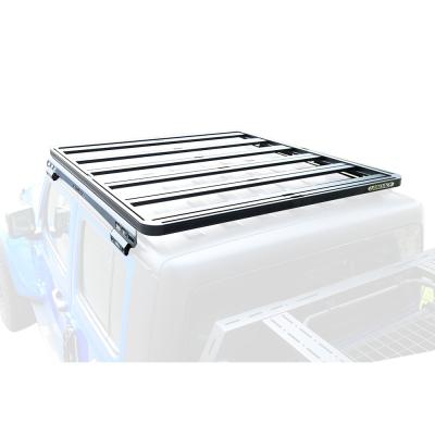 China Jeep Gladiator JT Aluminum Roof Rack Platform 1500x1425mm 25kg Capacity Off Road 4x4 for sale