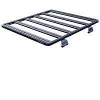 China 28kg Black Aluminium Alloy Roof Rack 1500x1425mm for Jeep Wrangler JL Off Road 4x4 for sale