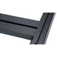 China Black 1500x1425mm Custom Roof Rack Luggage Carrier for Pickup Trucks Steel Rack for sale