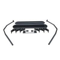 China Front Bumper for Toyota LC79 Cold Rolled Steel 3-5mm Thickness Black Powder Coated Winch Mount for sale