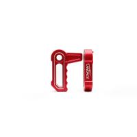 China Jeep Wrangler JL Aluminum Alloy Hard Top Roof Removal Handle CNC Machined Red for sale