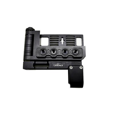 China Fashion Design Style Aluminum Alloy Wireless Switch Panel Controller Bracket 20.8*20*5.8mm for sale