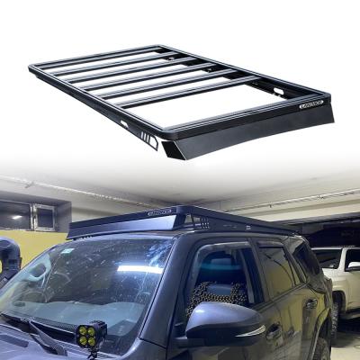 China Off Road 4x4 Aluminium Alloy Roof Rack Mount Basket 2235x1380x55mm Custom Logo for sale