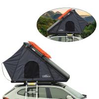China Triangle Aluminum Hardshell Roof Tent 210x143x163cm Open 76.5kg for 4x4 Offroad for sale