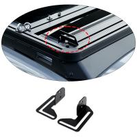China 0.3kg Black Auto Headlight Mounting Bracket 120x80x50mm Durable PC ABS Plastic for sale