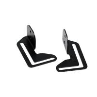 China 0.3kg Black Auto Headlight Mounting Bracket 120x80x50mm Durable PC ABS Plastic for sale