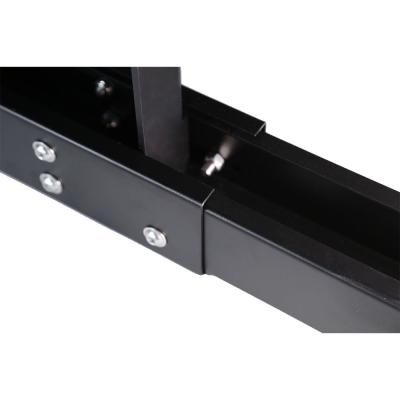 China Universal Pickup Truck Bed Rack Thickened Mn-Steel Adjustable Width 1400-1700mm Height 400-520mm for sale