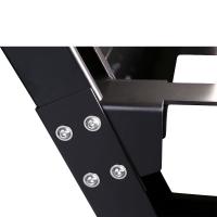 China Universal Pickup Truck Bed Rack Thickened Mn Steel Adjustable Width 1400-1700mm Height 400-520mm for sale